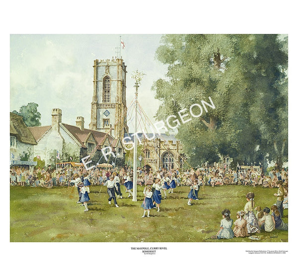 Maypole Dancing, Curry Rivel, Somerset – Sturgeon Publications